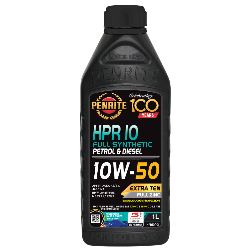 Penrite HPR 10 10W-50 Full Syn 1L | HPR10001 – Auto Parts Guys