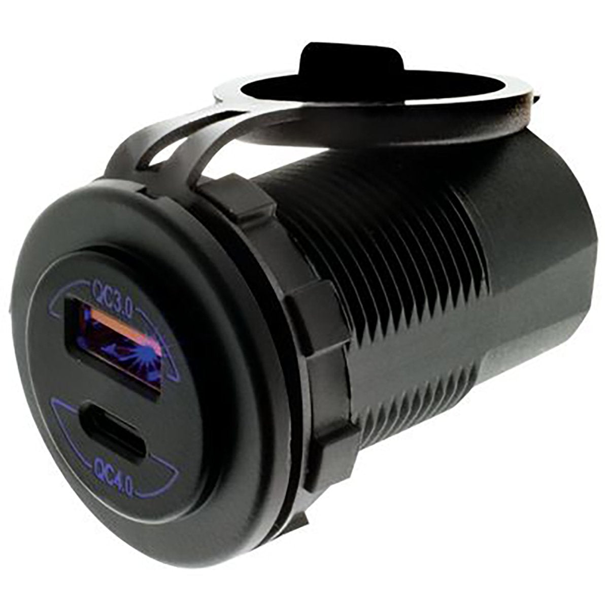 Dual Usb Socket Port 1: Qc3 18W, Port 2: Type C Qc4 36W | Hu6635B ...