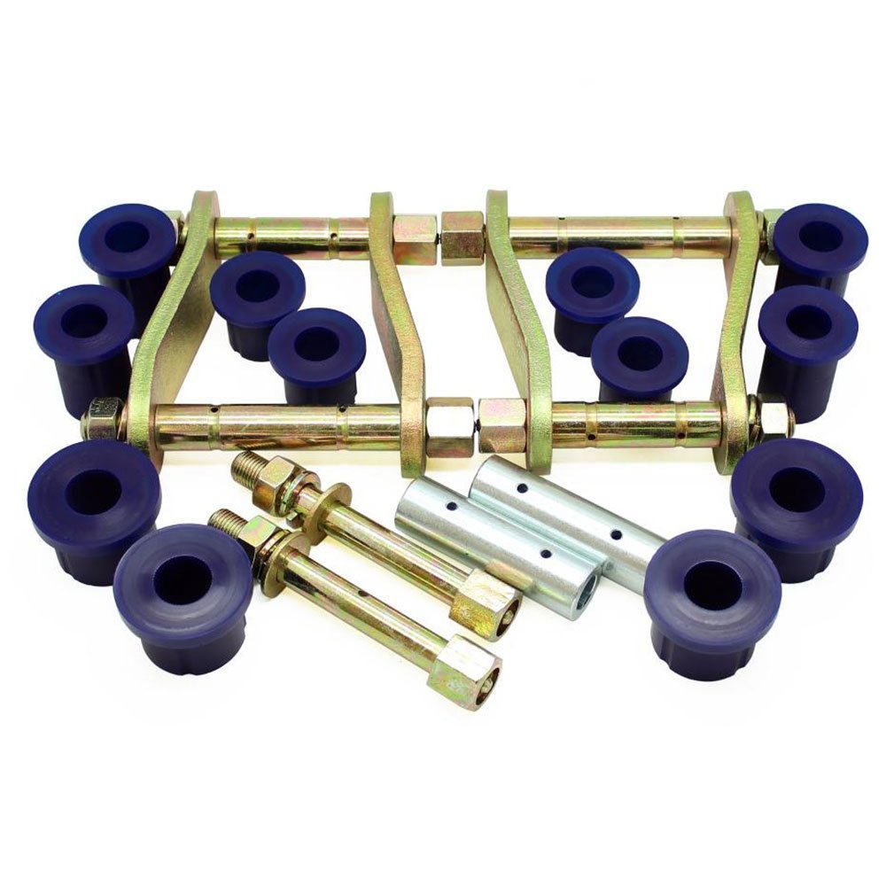 Superpro Greasable Shackle And Bushing Kit - Kit096Sk – Auto Parts Guys