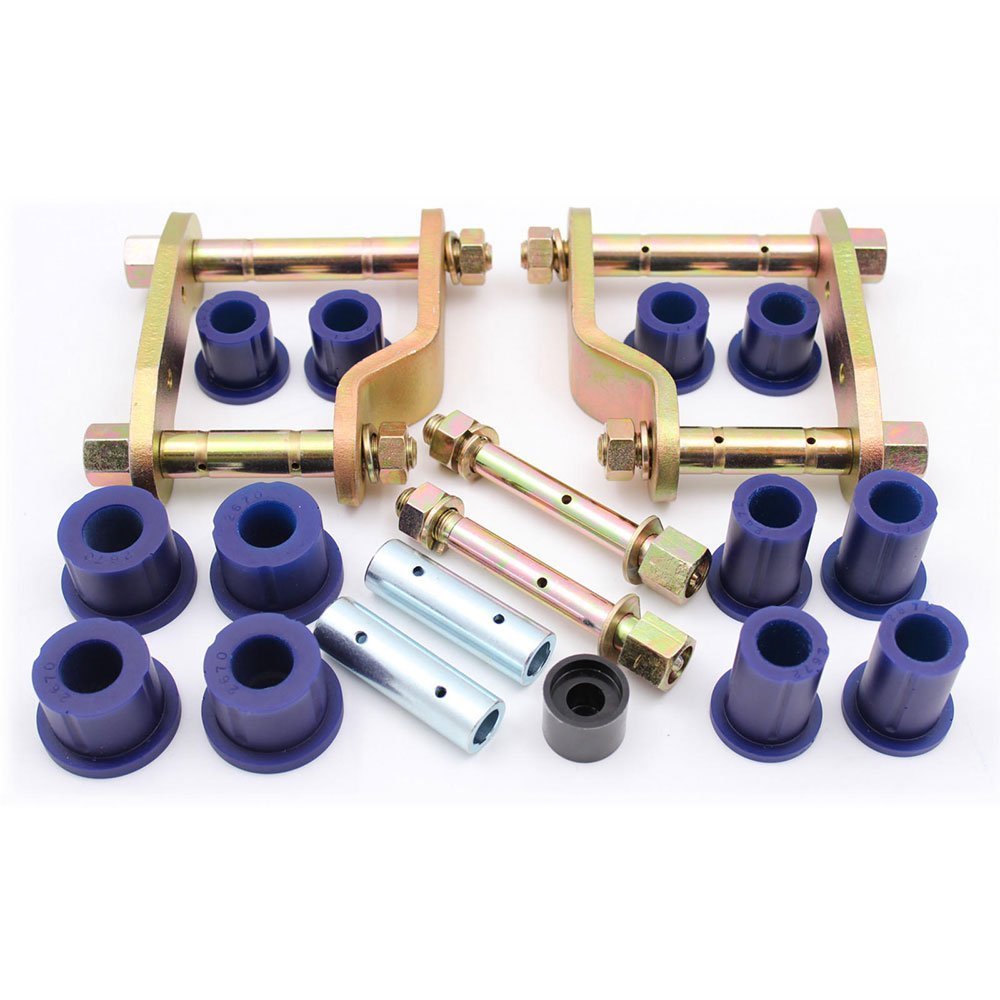 Superpro Greasable Shackle And Bushing Kit - Kit219Sk – Auto Parts Guys