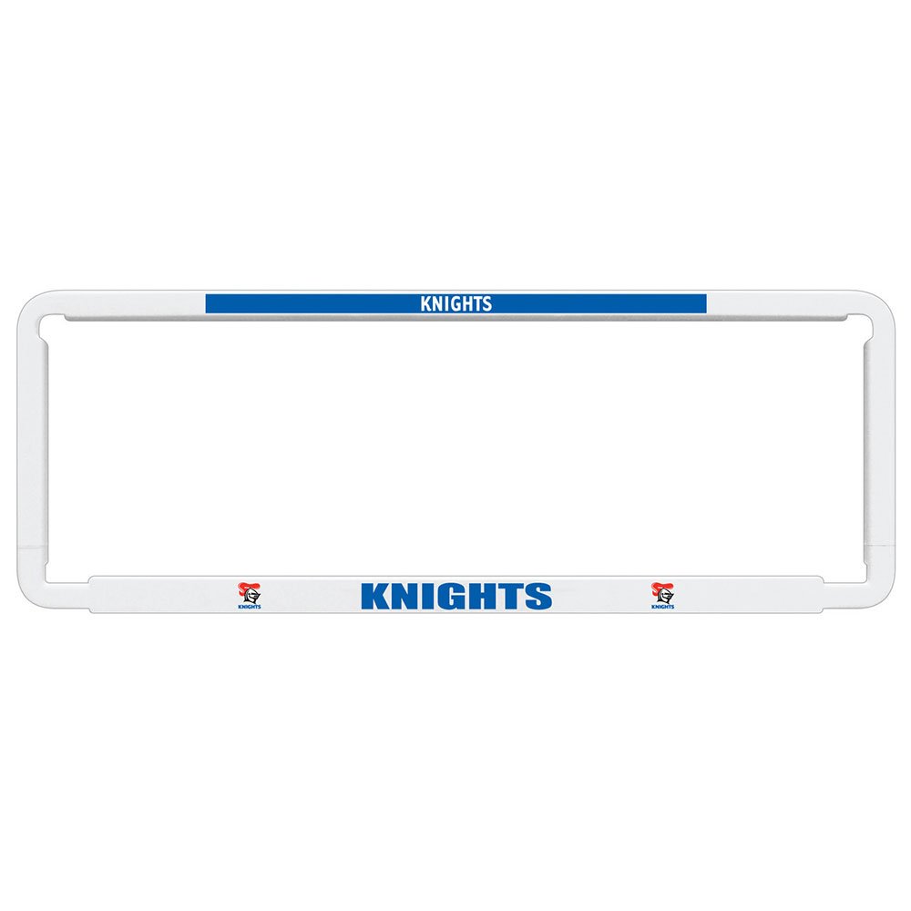 Official Nrl Number Plate Frame Surround Newcastle Knights – Auto Parts ...