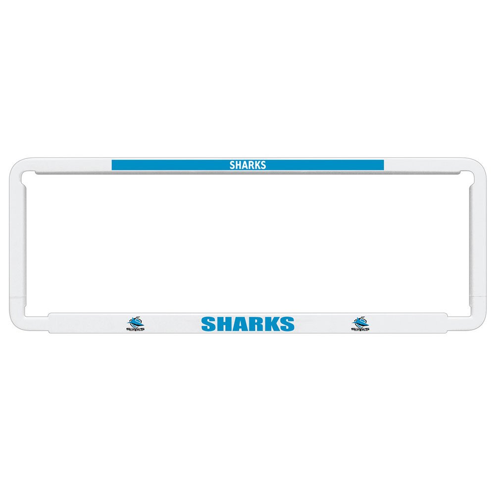 Official Nrl Number Plate Frame Surround Cronulla Sharks – Auto Parts Guys