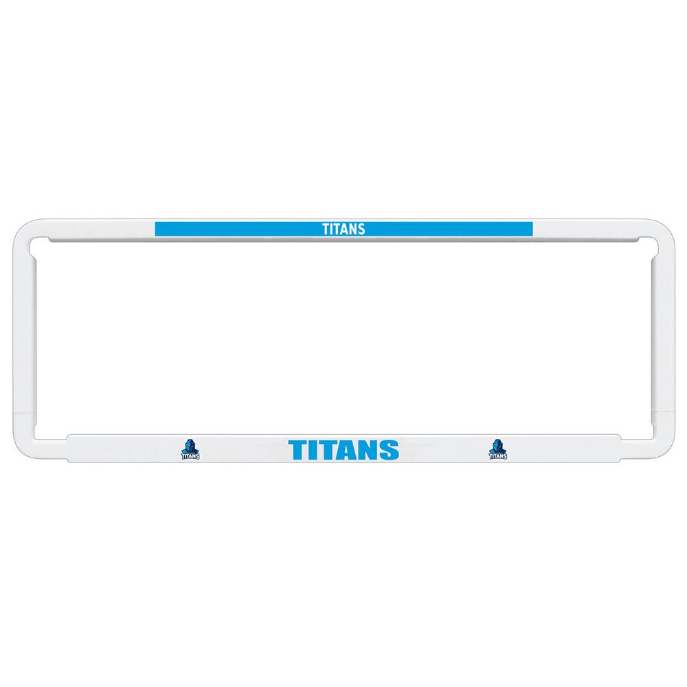 Official Nrl Number Plate Frame Surround Gold Coast Titans – Auto Parts ...