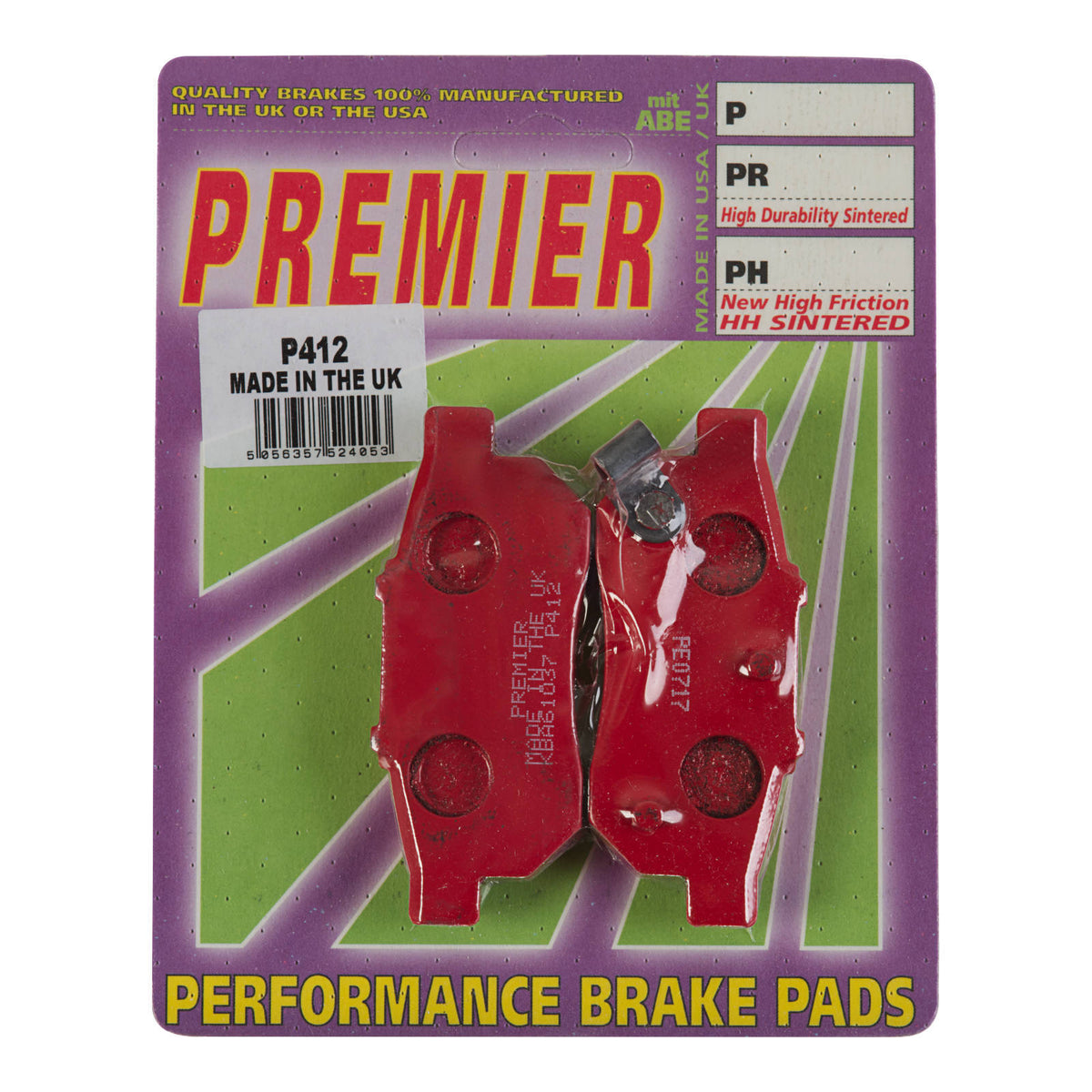 Premier Brake Pads - P Organic Standard – Auto Parts Guys